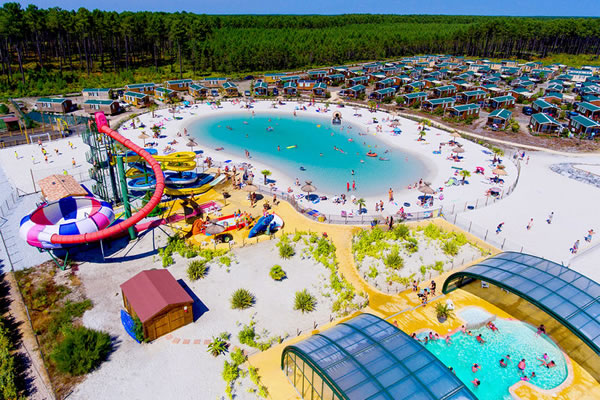 Bungalows Domaine de Lila en Linxe - Vayacamping - Lila