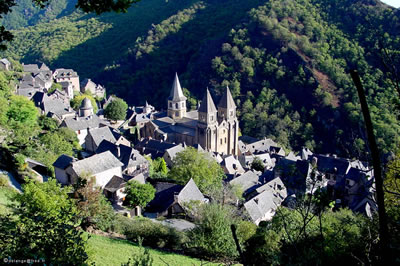 Información turística de Conques, Aveyron